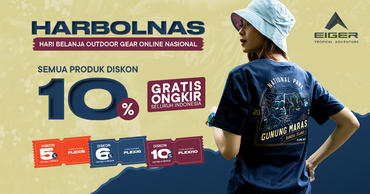 Promo & Voucher EIGER 【[FLEXI COMBO] Beli 8 Dapat 10% Diskon di Eiger ...