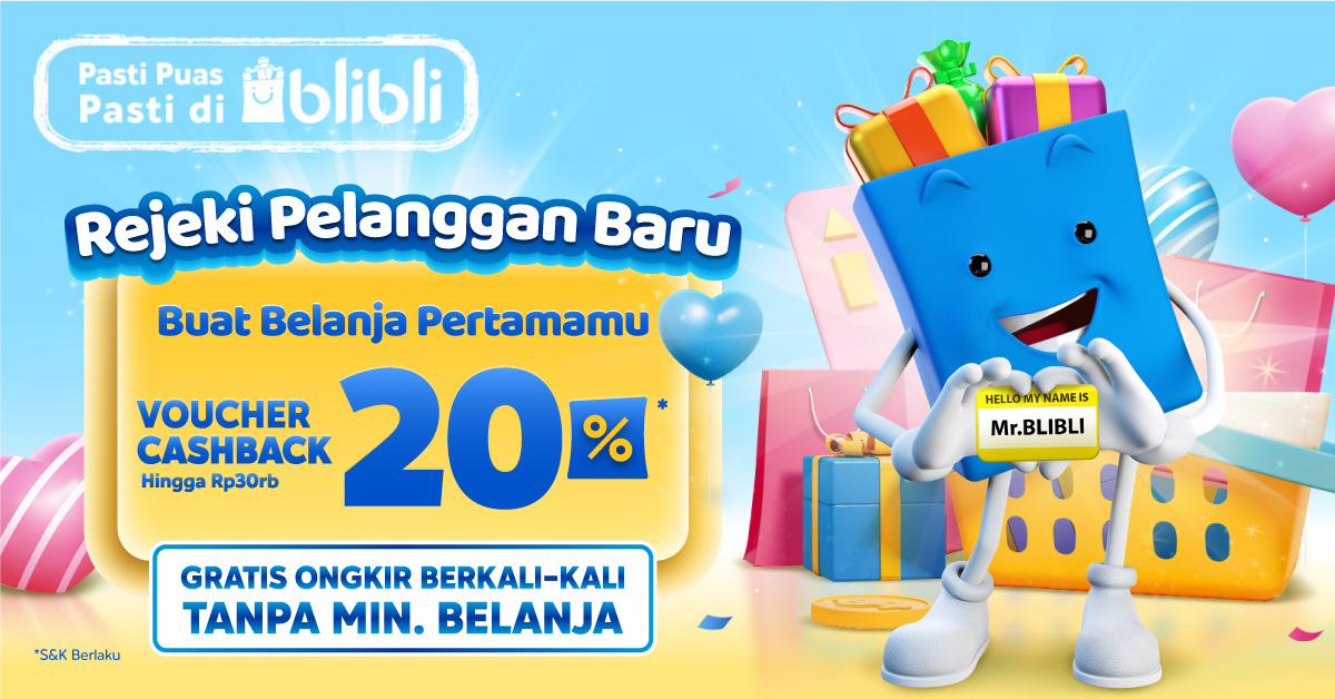 Promo & Voucher Blibli | Terbaru Februari 2023