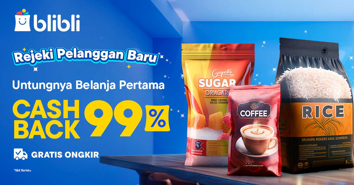 Promo & Voucher Blibli 【Cashback 99% maksimum Rp35.000 tanpa minimum ...